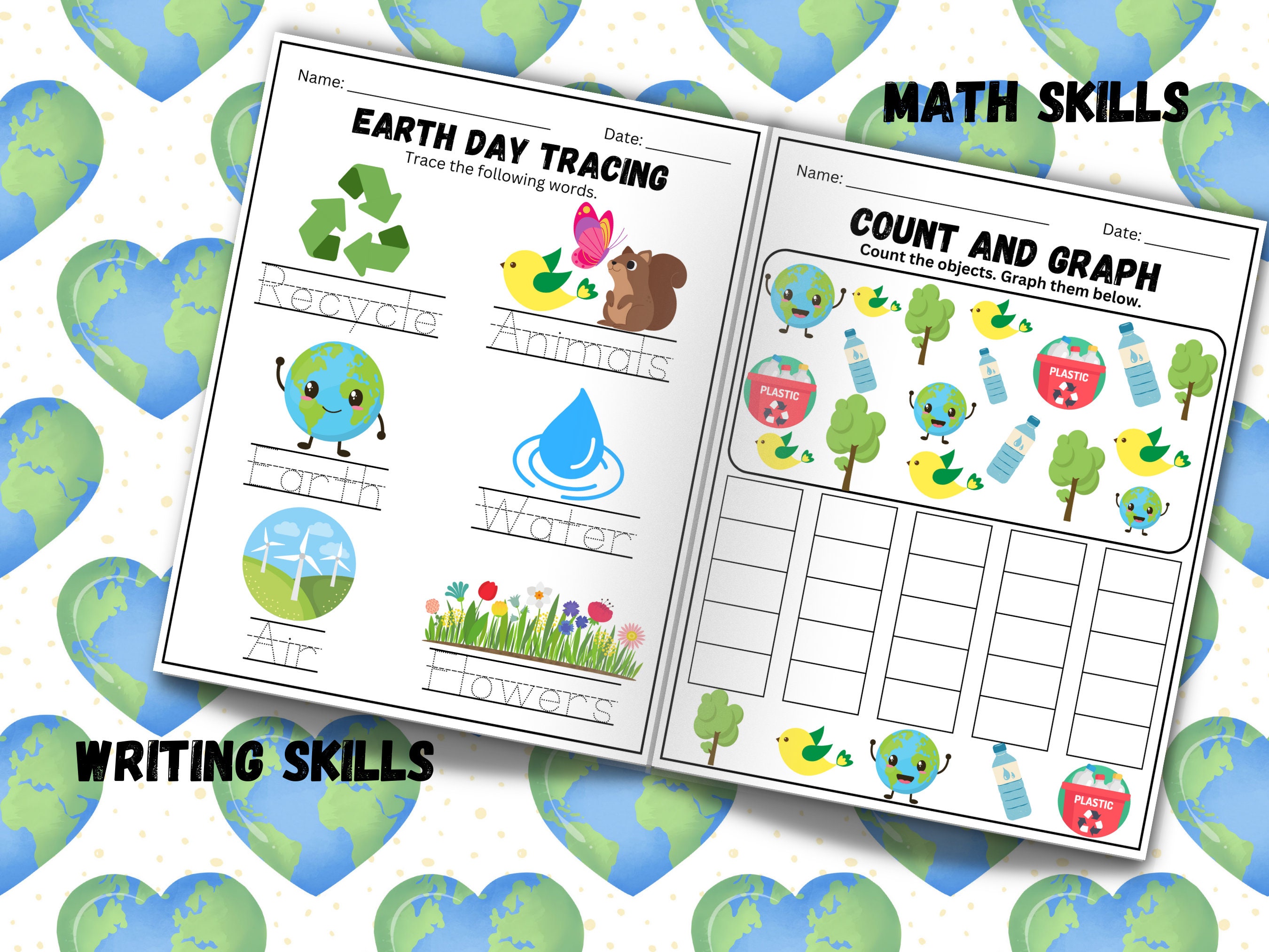 Earth Day Earth Day Activity Book Earth Day Activities for Kids Earth ...