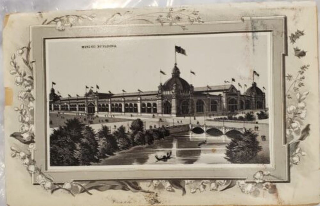 Rare 1893 Worlds Fair Columbian Exposition Picture Book in Excellent ...