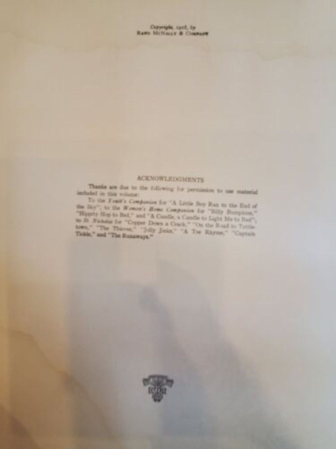 The Peter Patter Book Rimes for Children - Etsy