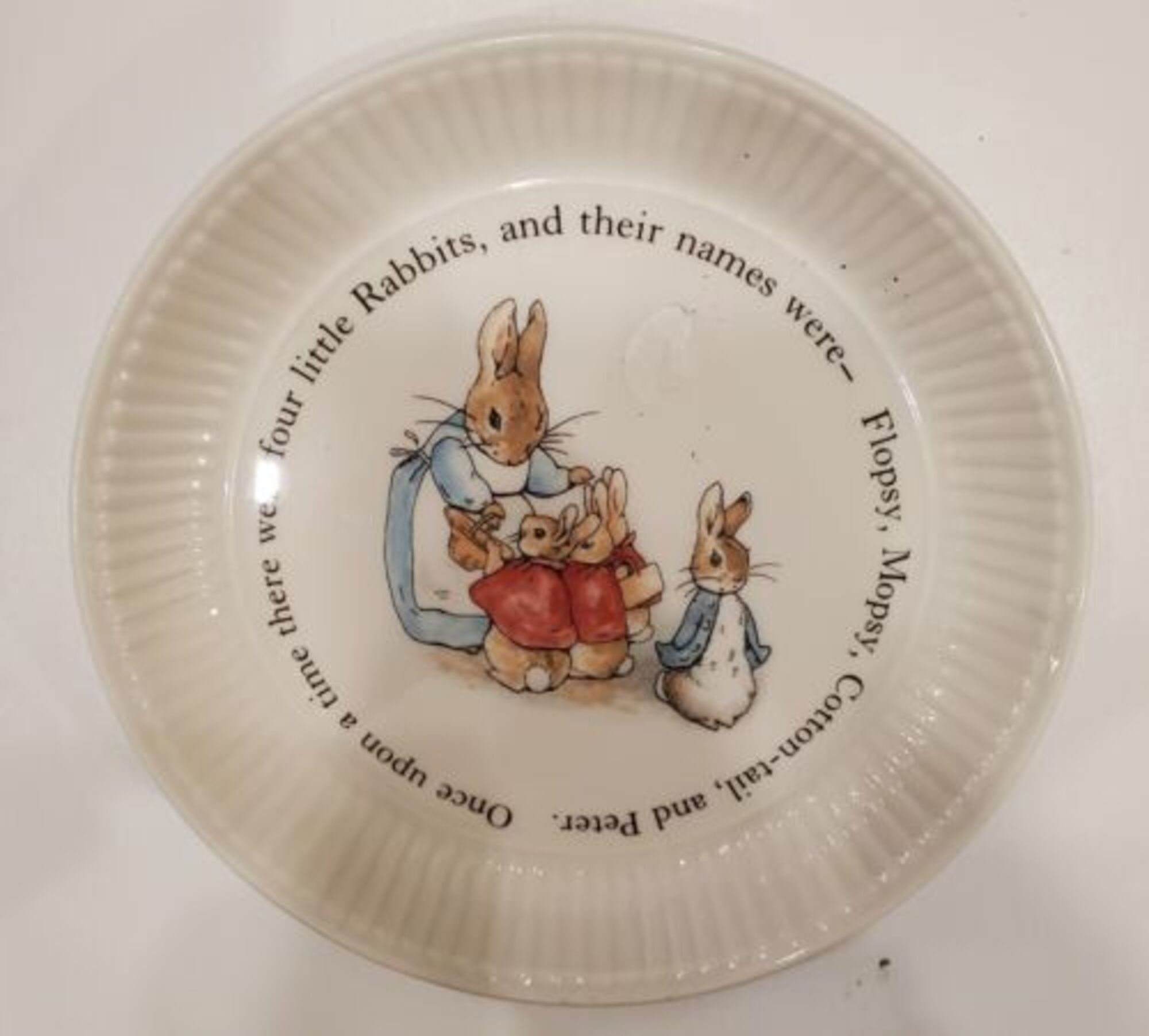 Vintage Peter Rabbit Wedgwood Collectible Plate - Etsy