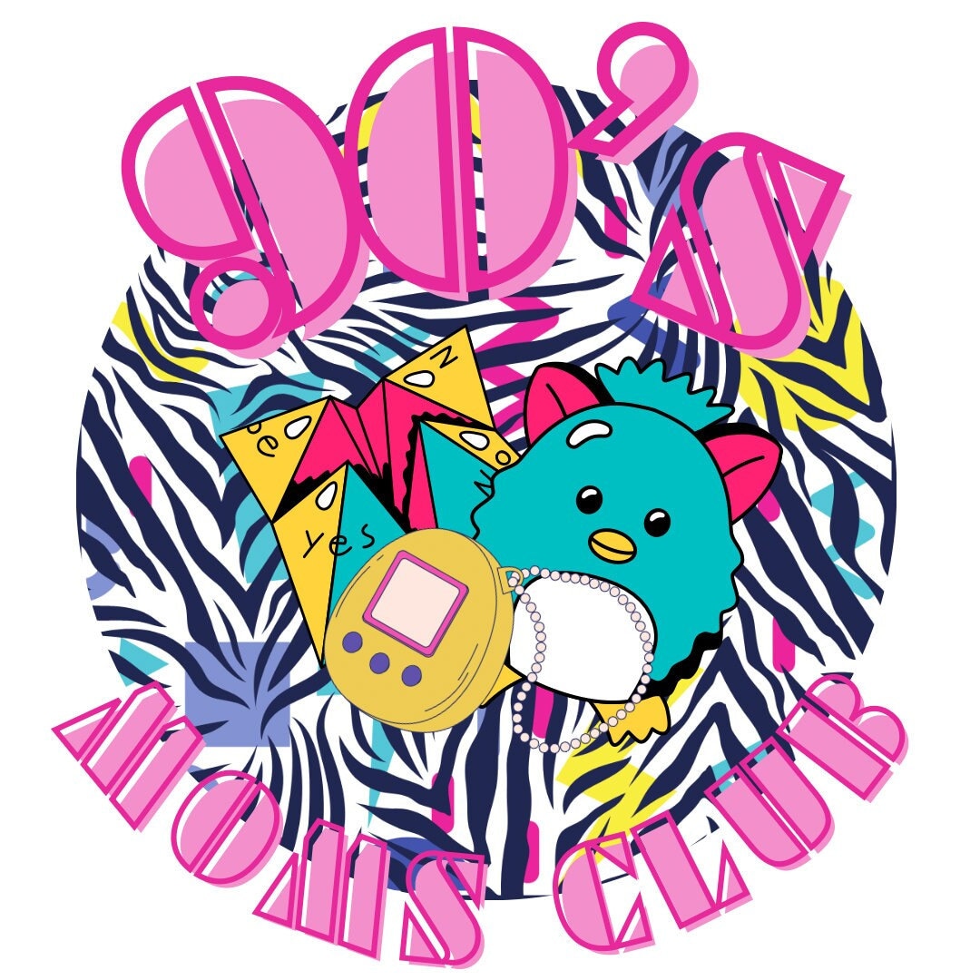 90s Moms Club Png, Vintage Nostalgic Mothers Day Gift Idea, First ...