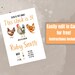 This Chick is Three! Digital Print Chicken Birthday Party Editable ...