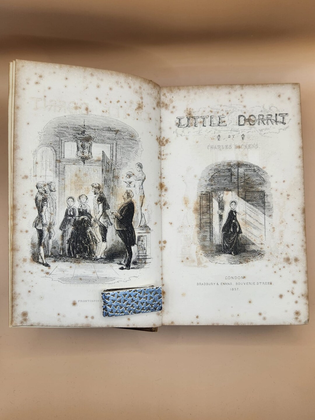 Charles Dickens Little Dorrit, First Edition With First Issue Points ...