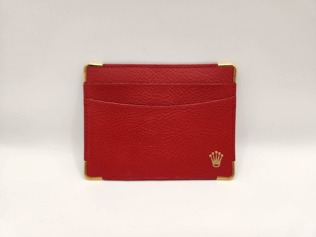 Vintage, New Rolex Card Holder - Etsy