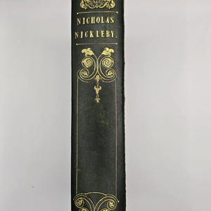 Charles Dickens - Nicholas Nickleby - First Edition 1839 - Etsy