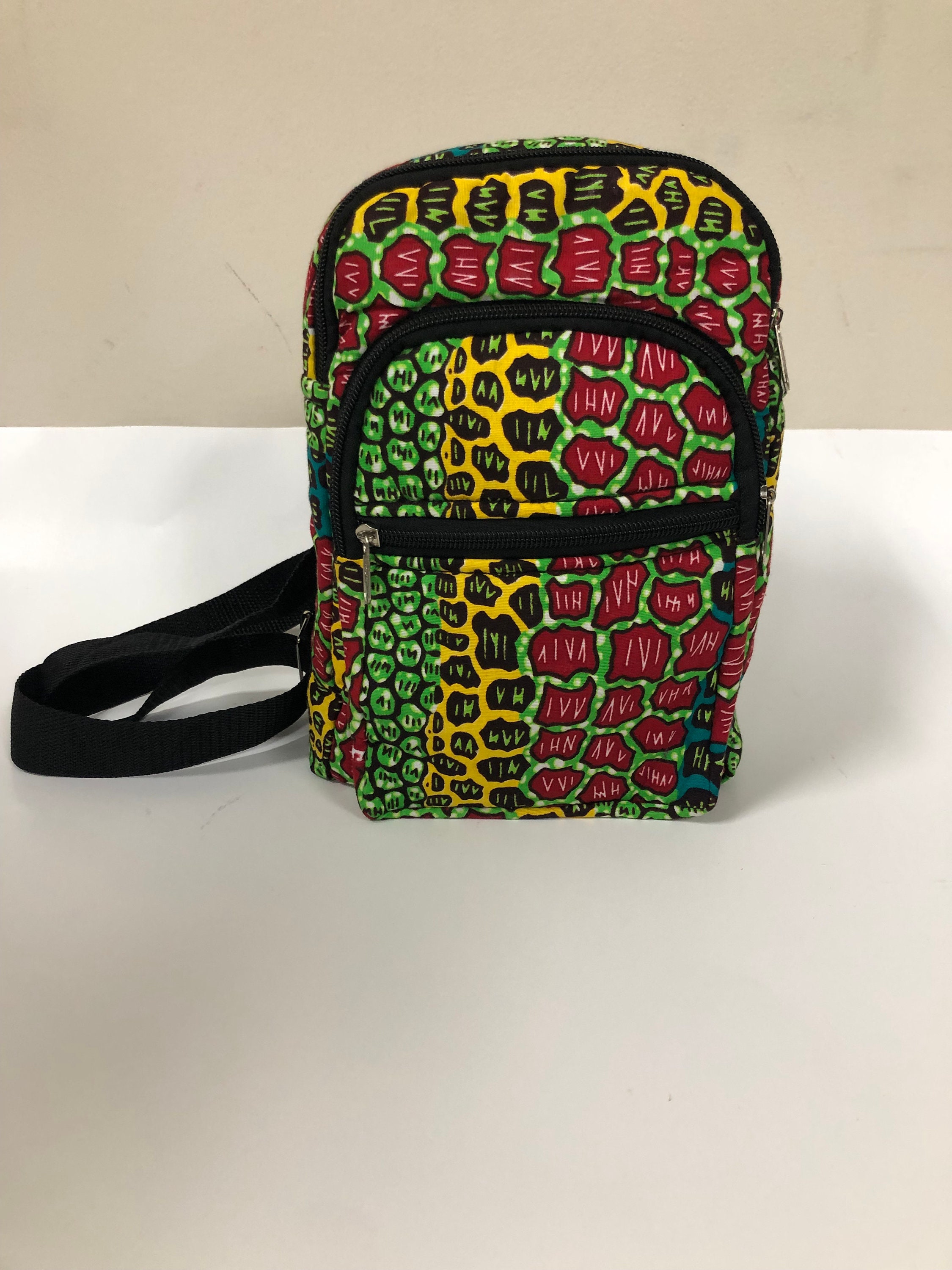 AFRICAN PRINT SLING Bag, Ankara Sling Bag, Ankara Crossbody Bag ...