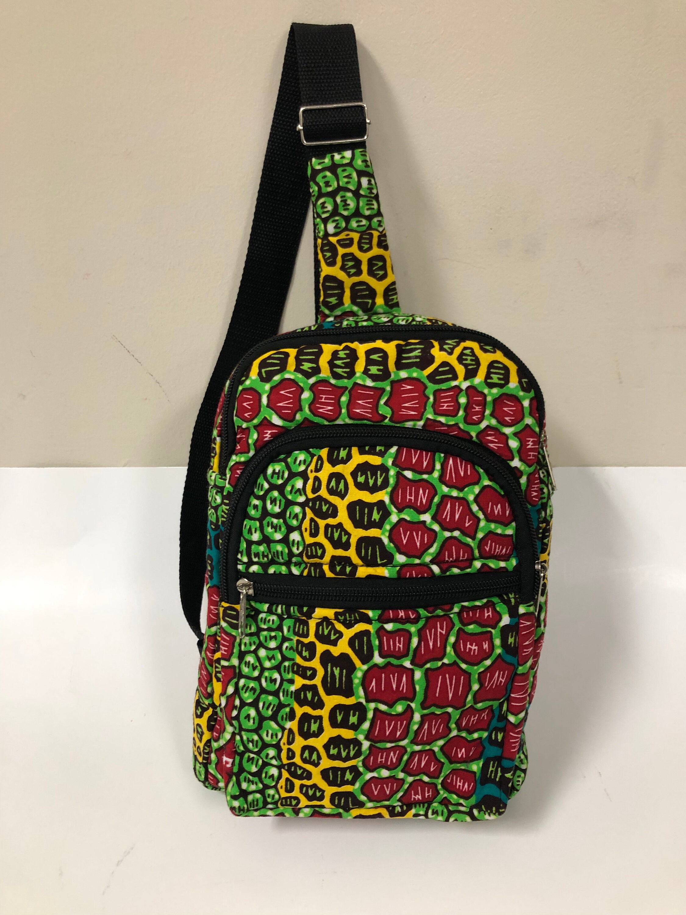 AFRICAN PRINT SLING Bag, Ankara Sling Bag, Ankara Crossbody Bag ...