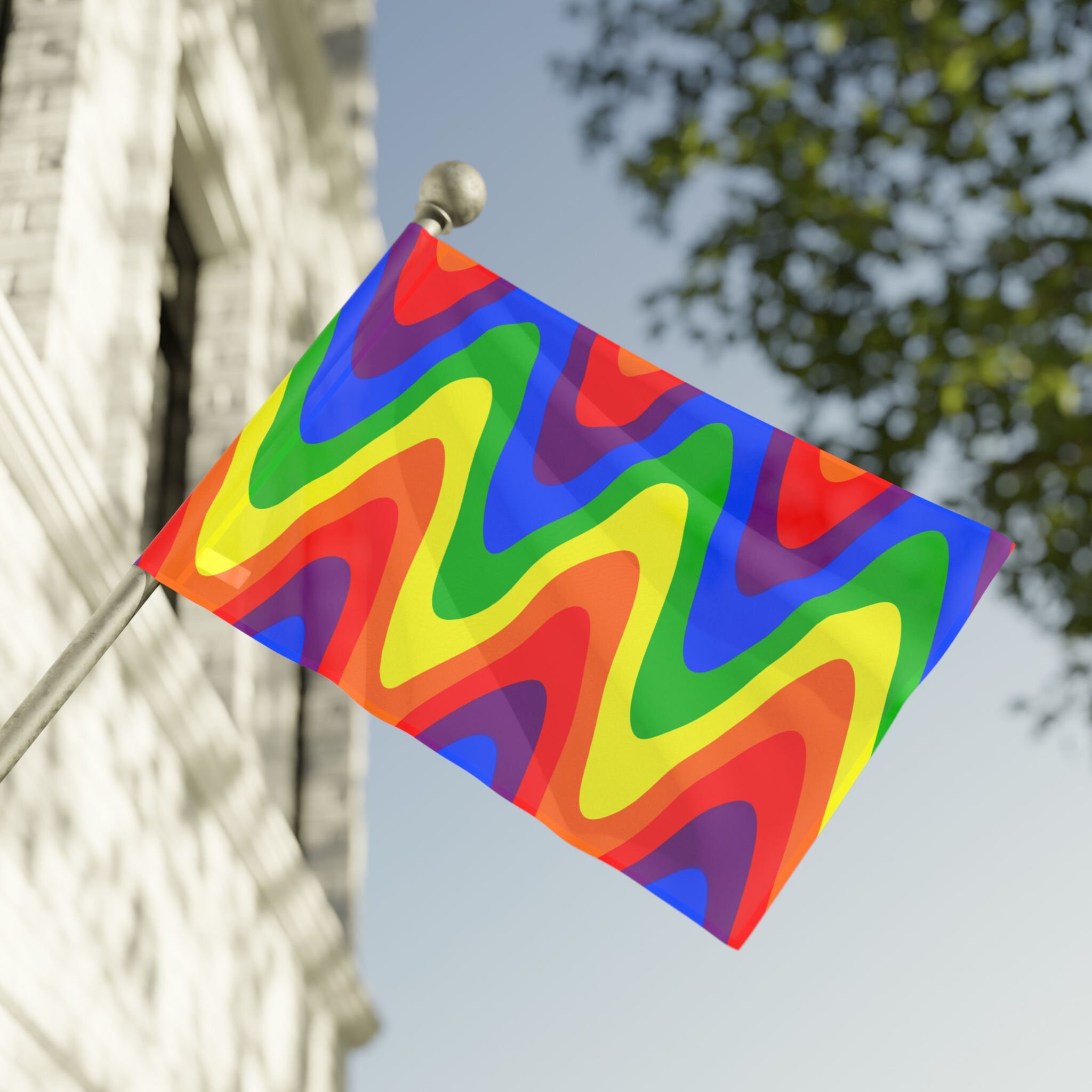 Traditional Simple Pride Flag - Etsy