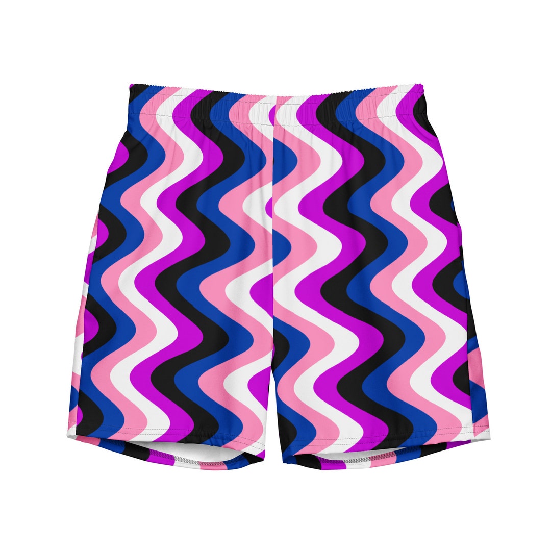 Genderfluid Pride Flag Men's Swim Trunks - Etsy