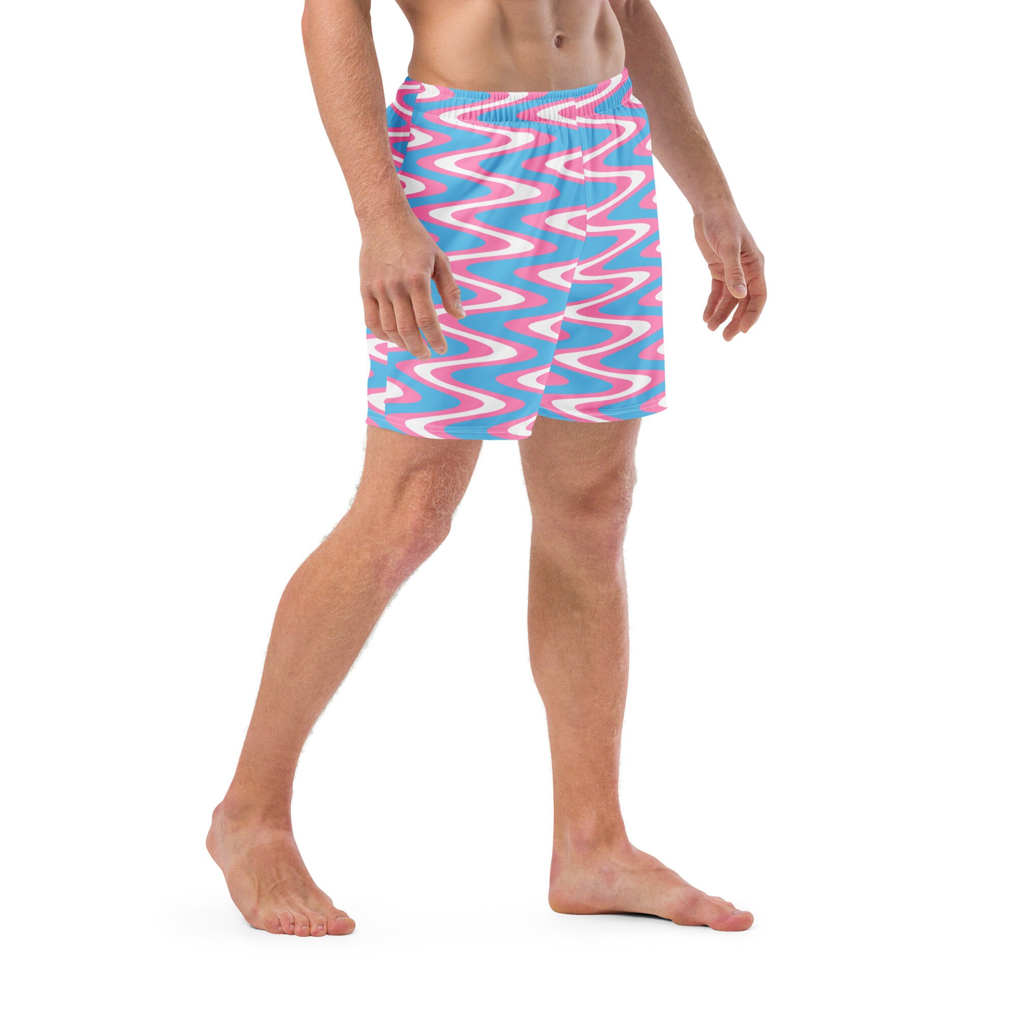 Transgender Pride Flag Men's Swim Trunks - Etsy