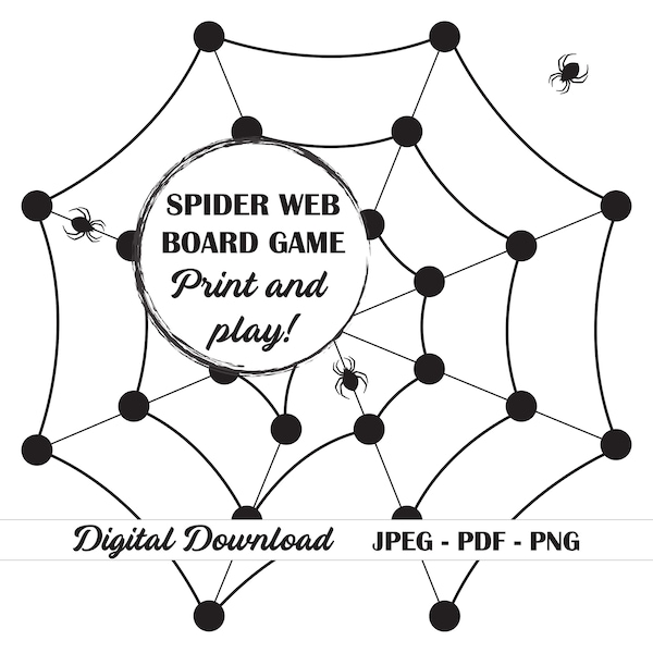 Spider Board Game - Etsy