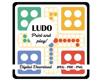 Printable PDF Instant Digital Download Board Game Ludo Barbie - Etsy UK