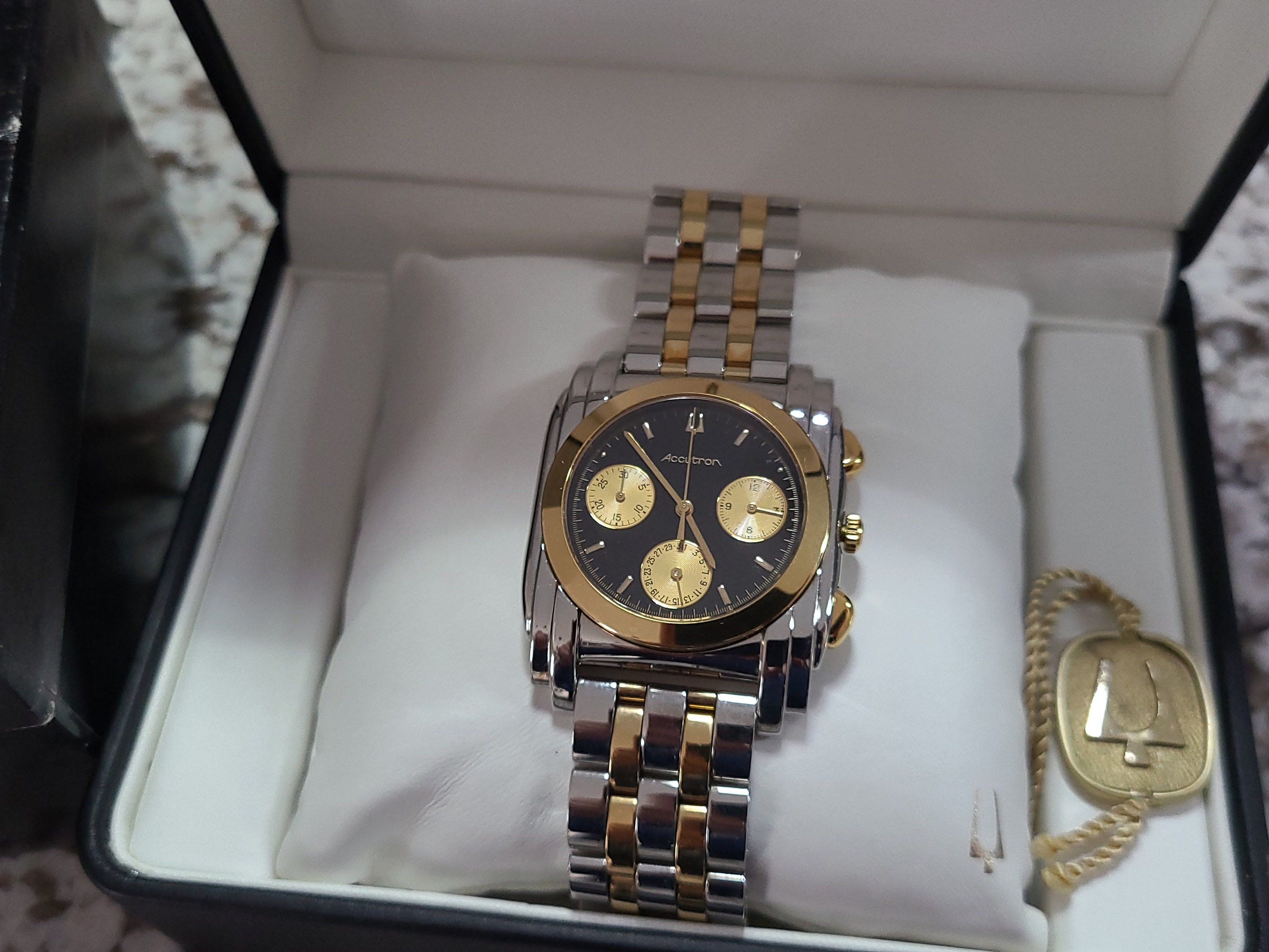 Like New RARE Accutron Chronograph Watch - Etsy