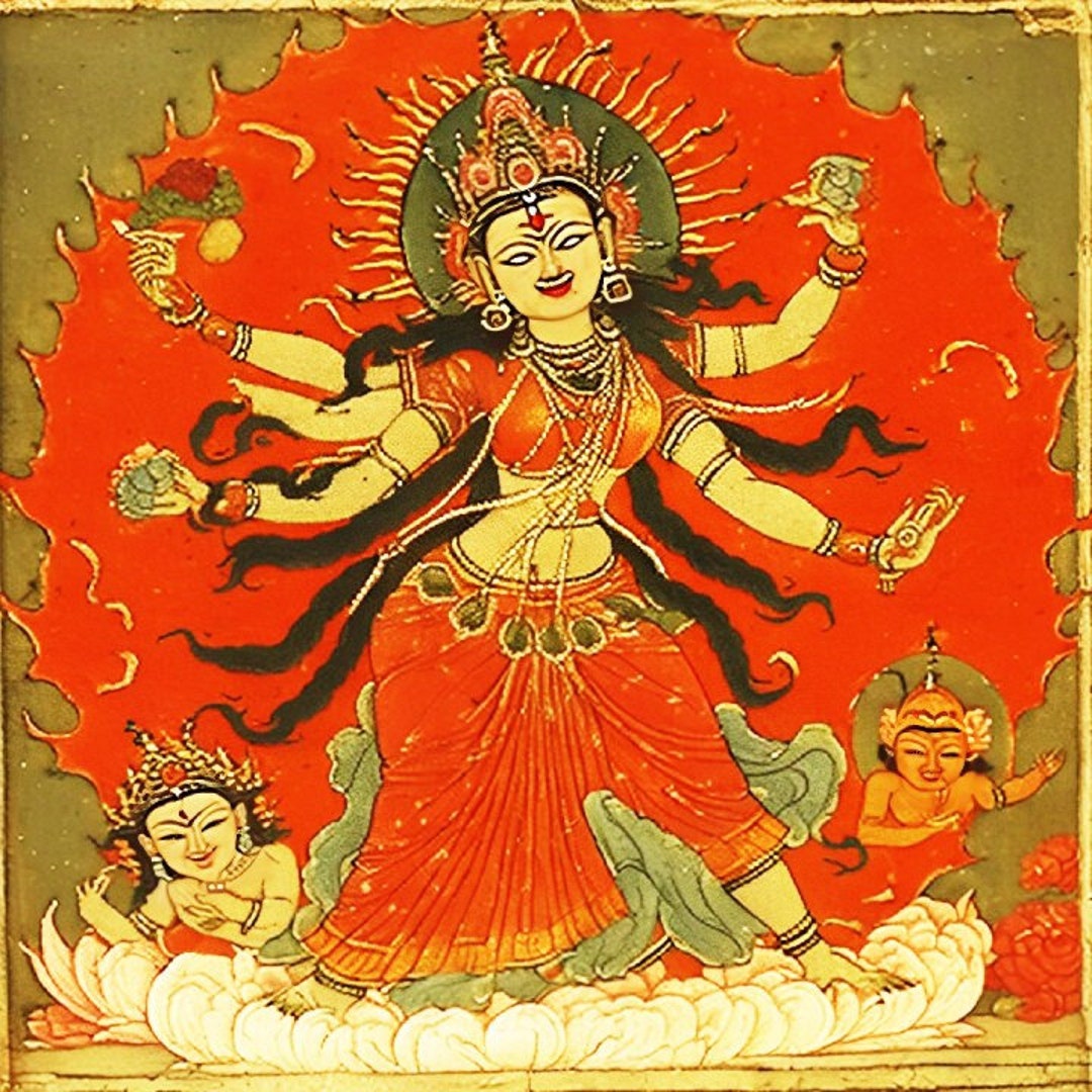 Bristi's Artwork is a Digital Download Featuring Kurukulla, a ...
