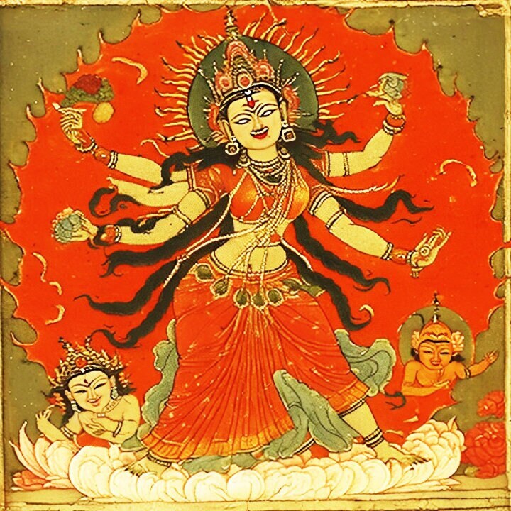 Bristi's Artwork is a Digital Download Featuring Kurukulla, a ...