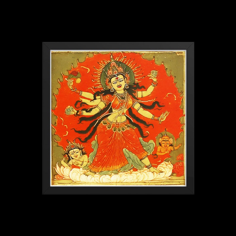 Bristi's Artwork is a Digital Download Featuring Kurukulla, a ...