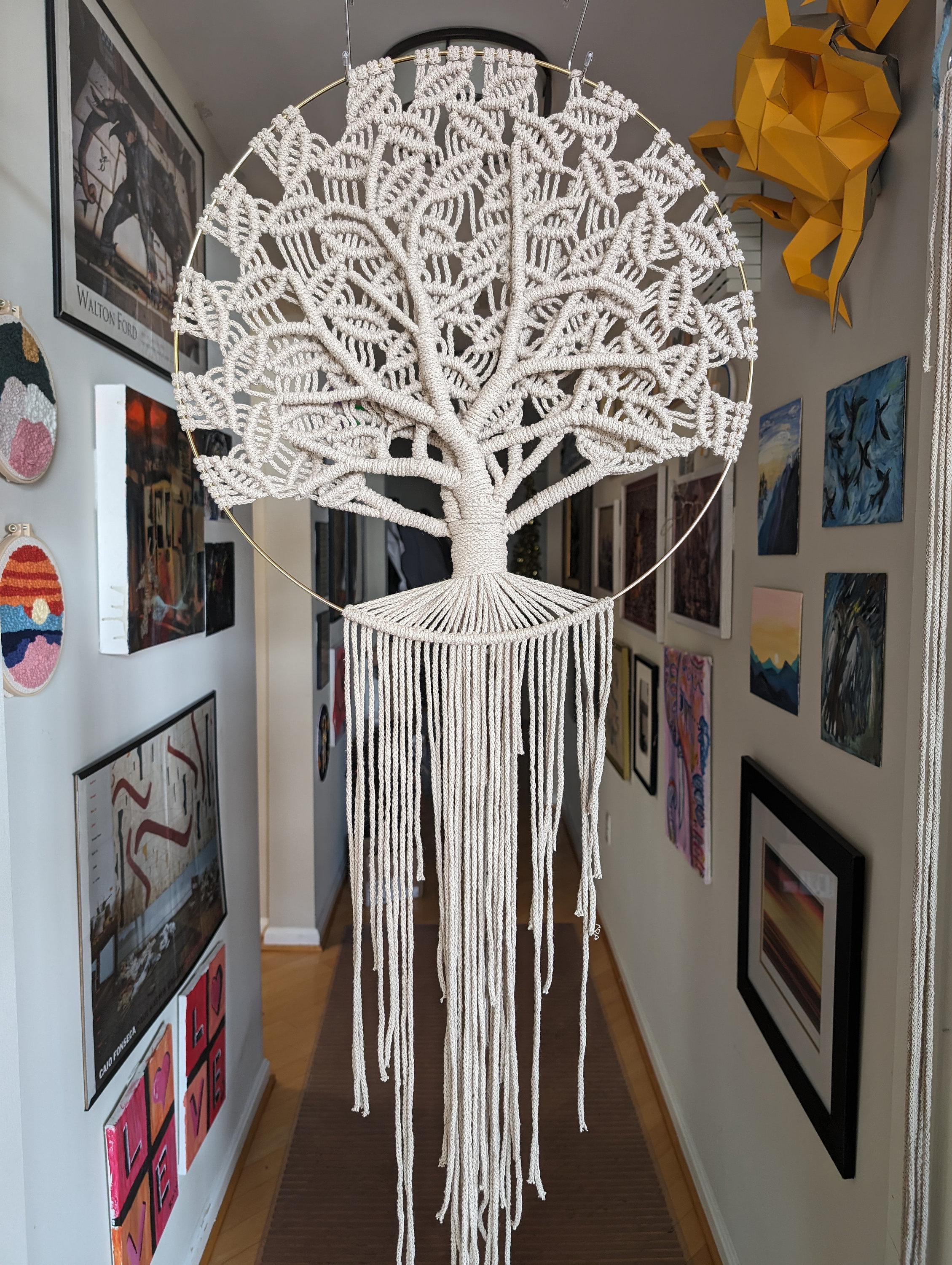 Macrame Tree of Life extra Large - Etsy