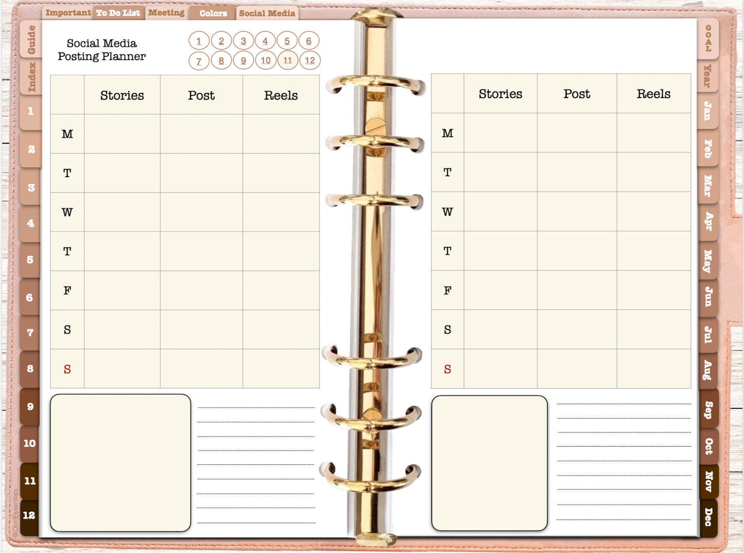 2023 Dated Digital Planner My Best Life Planner Monthly, Weekly and ...