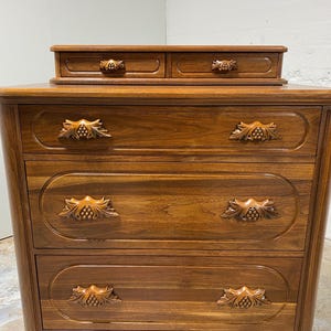 Davis Cabinet Co Lillian Russell Solid Walnut Chest of Drawers - Etsy