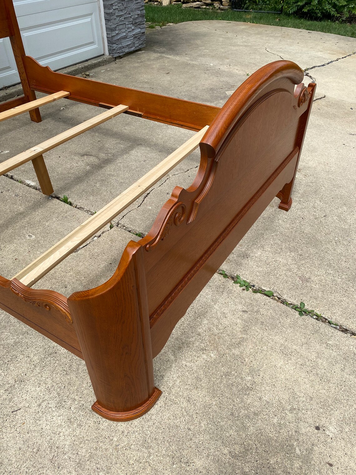 Lexington Furniture Victorian Sampler Collection Mansion Queen Size Bed ...