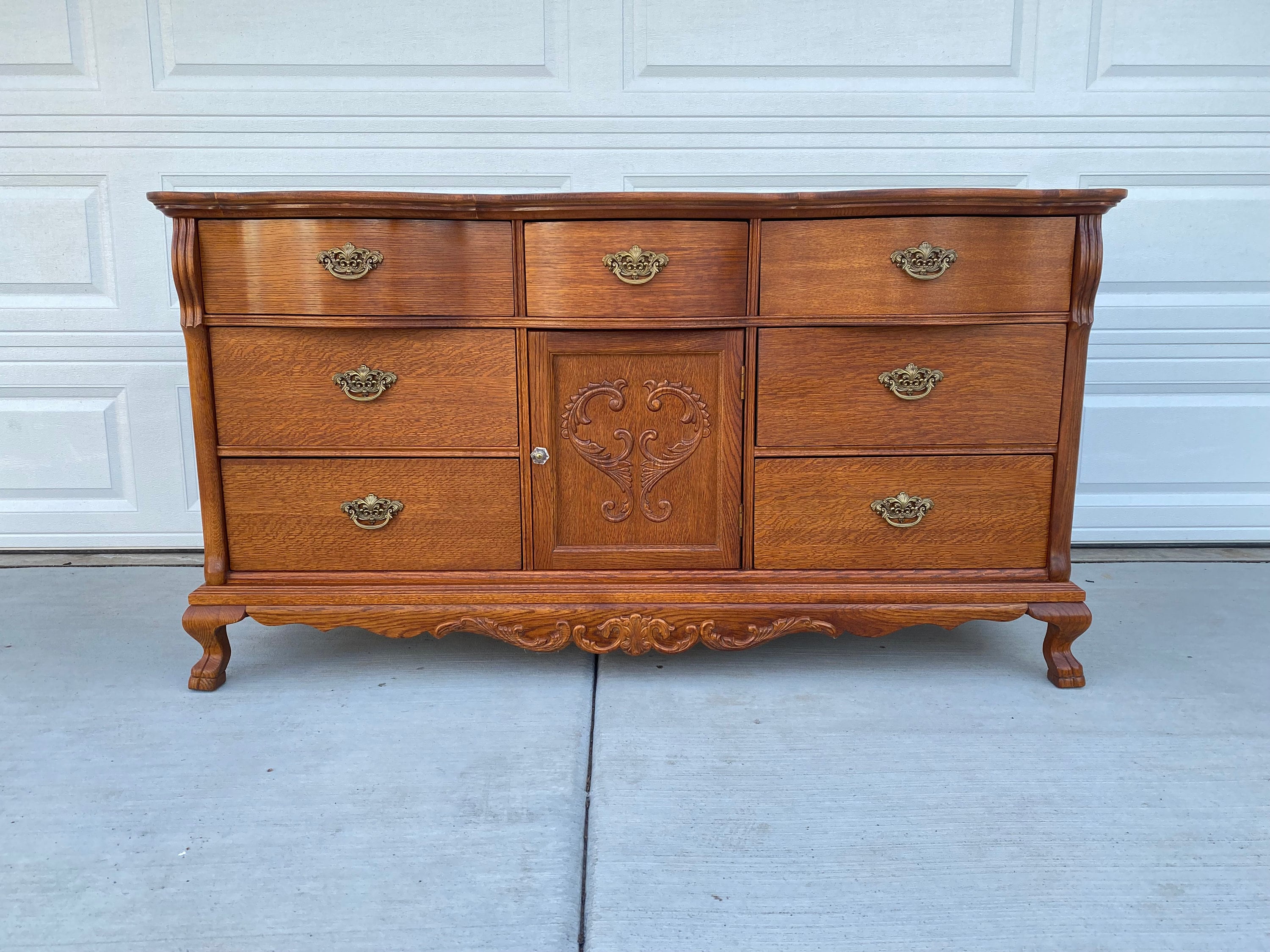 Lexington Furniture Victorian Sampler Collection Door Triple Dresser Etsy