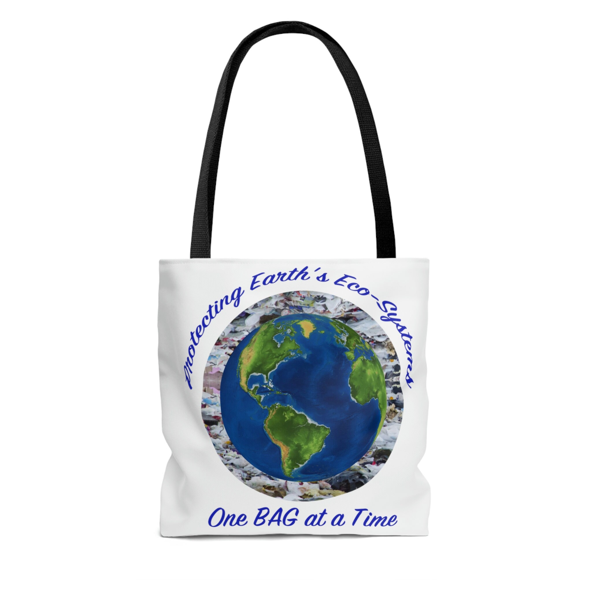 Protecting Earths Eco Systems, Reusable Tote Save the Earth, Beach Bag ...