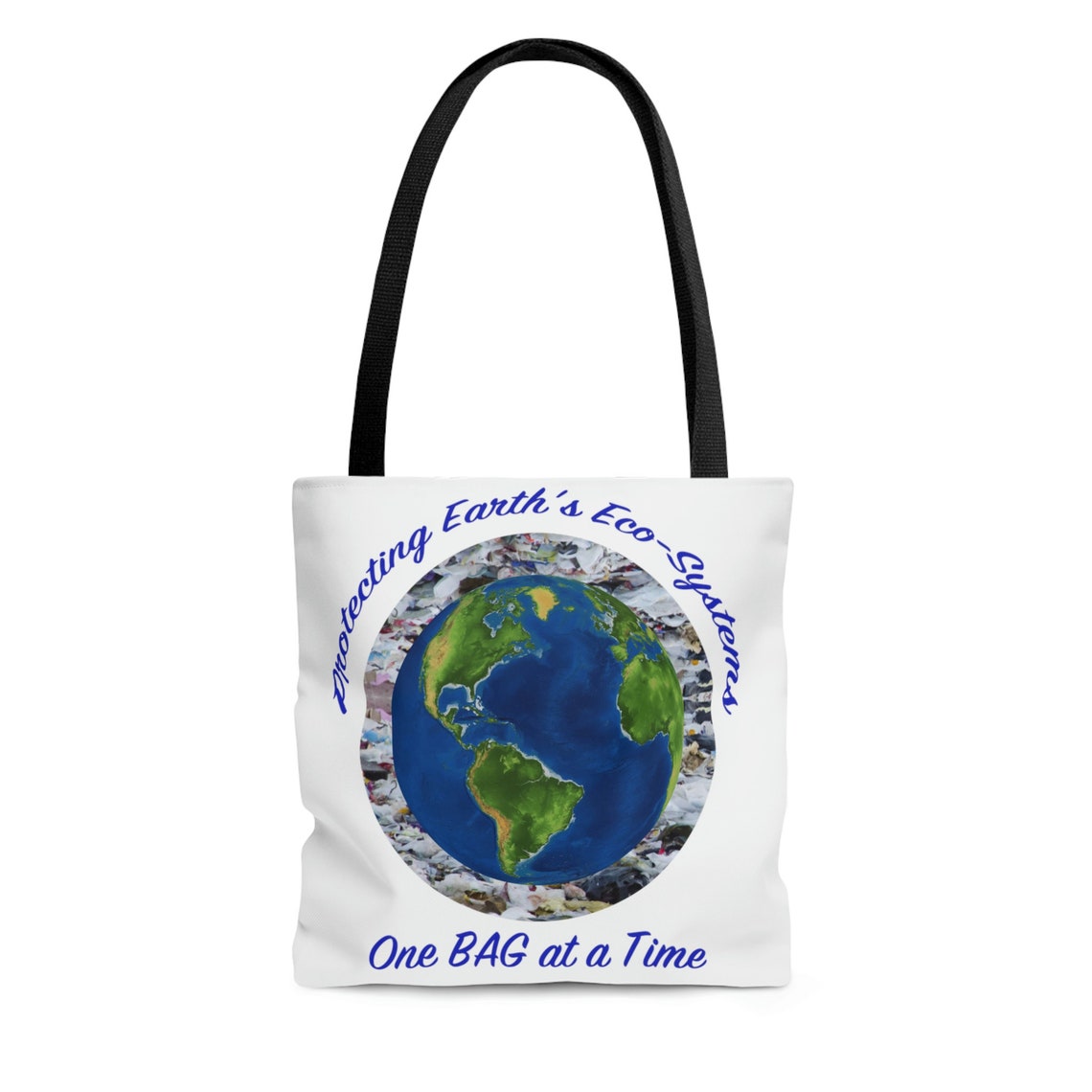 Protecting Earths Eco Systems, Reusable Tote Save the Earth, Beach Bag ...