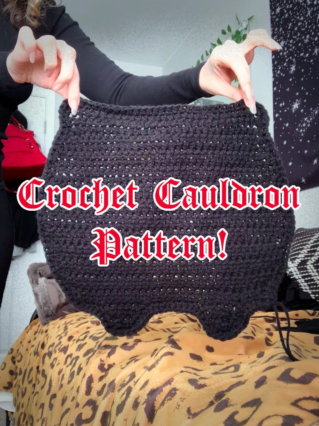 Crochet Cauldron Pattern - 1st Crochet Pattern - Etsy