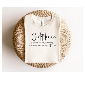 Godfidence Shirt, Christian T-shirt,religious, Digital Design, God and ...