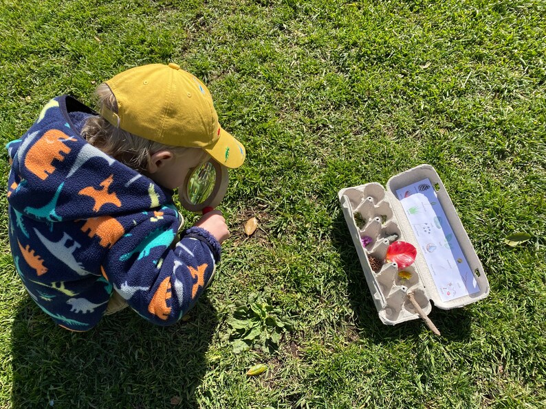Printable Nature Scavenger Hunt - Egg Carton Nature Hunt - Spring ...