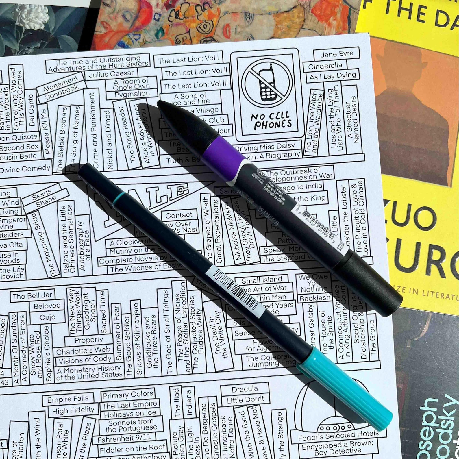 PRINTED Rory's Reading Challenge Colouring Page A3 - Etsy