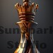 Queen Chess Piece Printable UNIQUE Original Artwork Digital Download ...