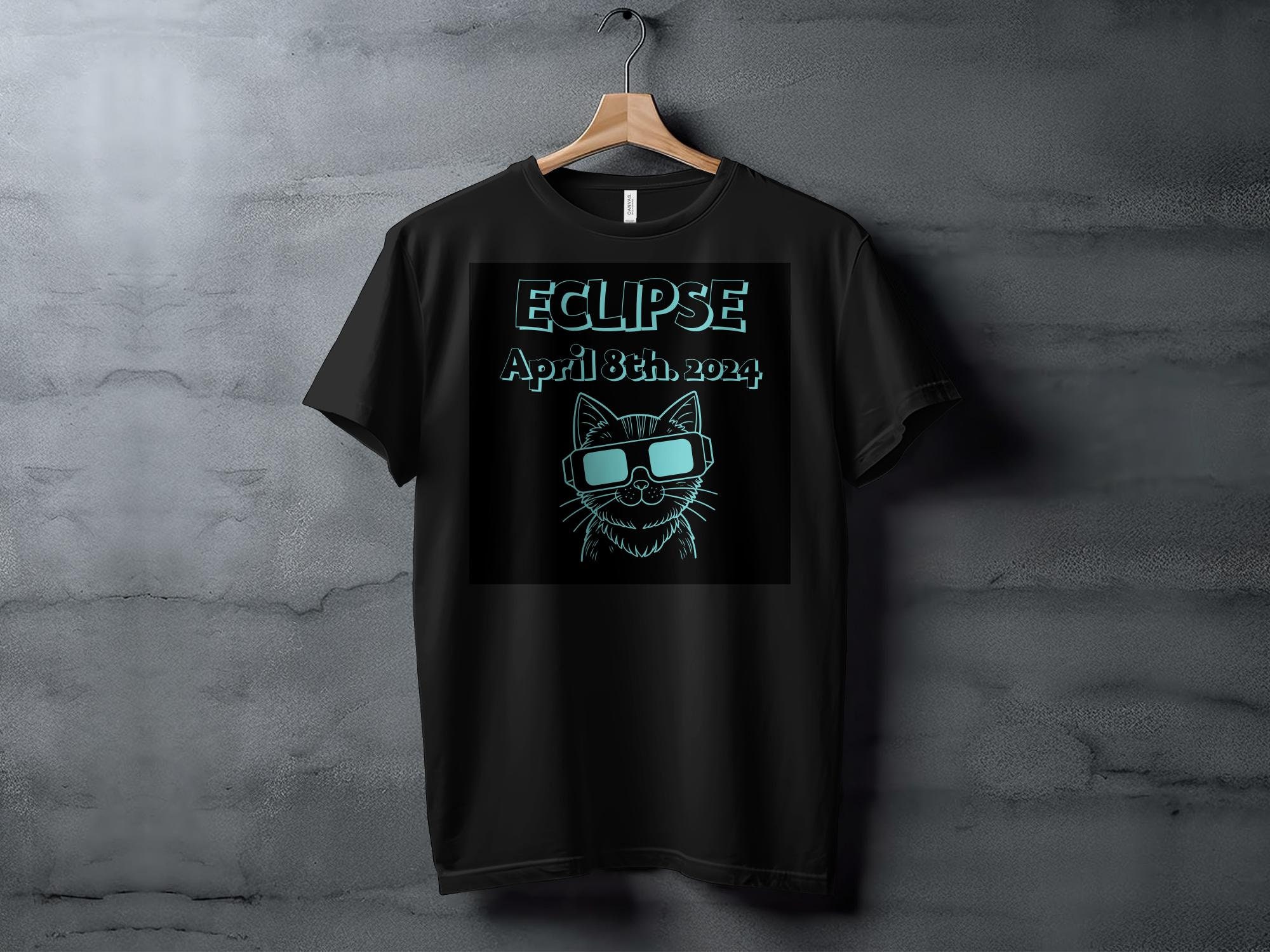 T-shirt ECLIPSE 2024 Unisex Jersey Short Sleeve Tee Moon Sun Company ...