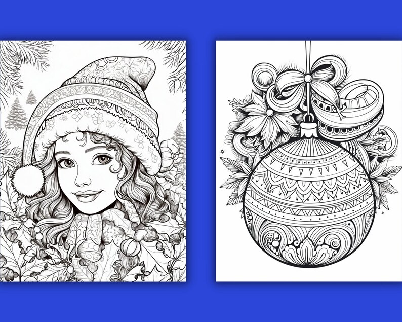 Printable Christmas Colouring Pages, Children's Colouring, Teen ...