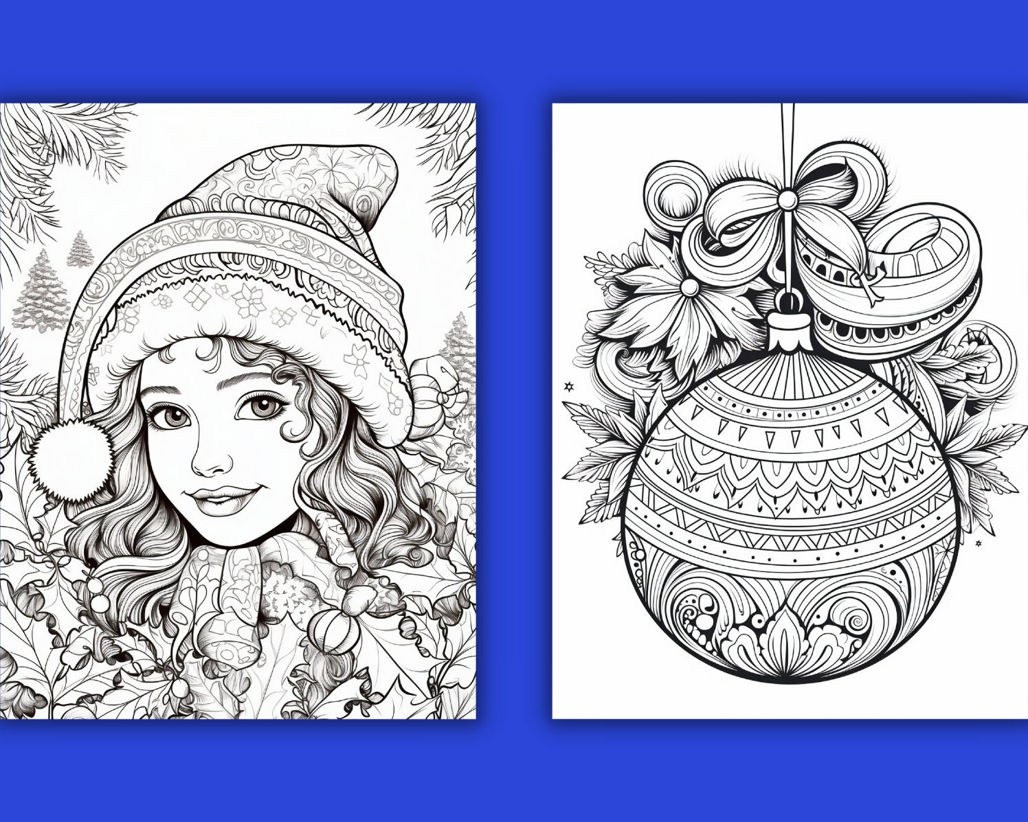 Printable Christmas Colouring Pages, Children's Colouring, Teen ...