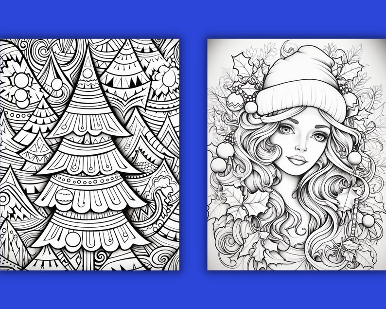 Printable Christmas Colouring Pages, Children's Colouring, Teen ...