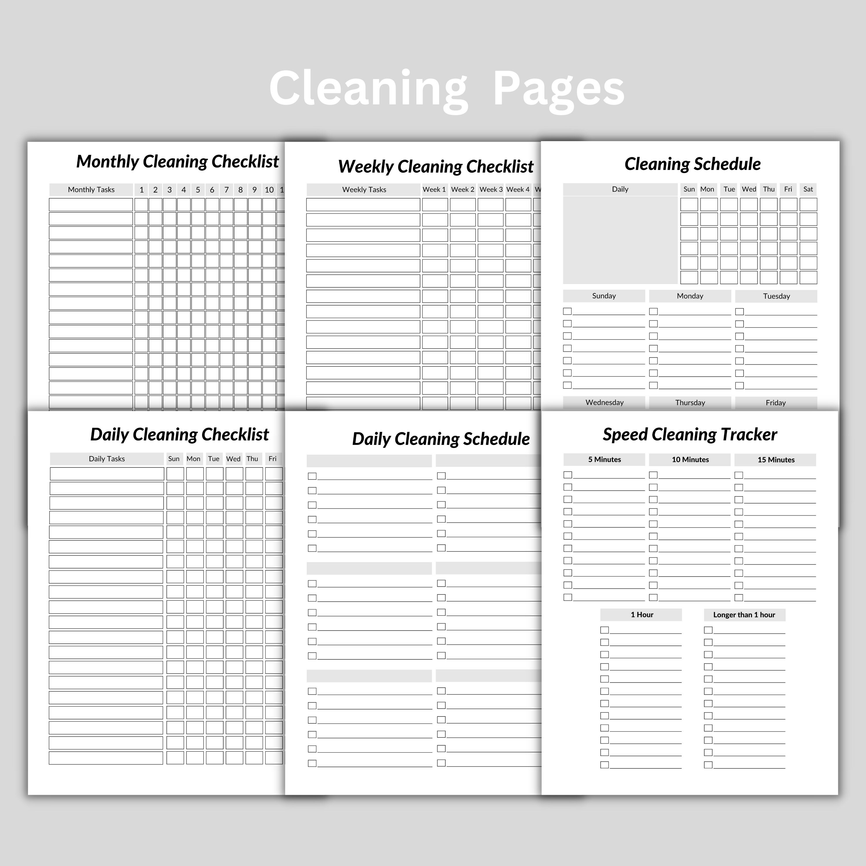 2024 Planner, UNDATED 2024 Printable Planner, Daily, Weekly, Monthly ...