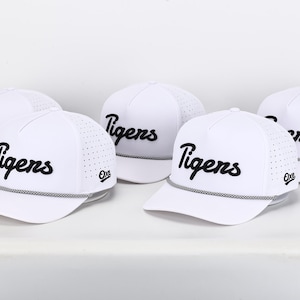 TIGERS Custom Performance Rope Hat - White - Etsy