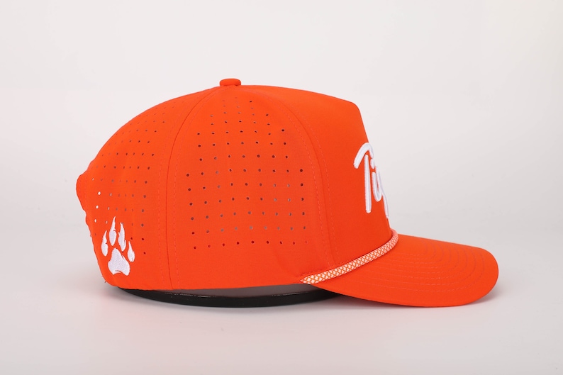 TIGERS Custom Performance Rope Hat - Orange - Etsy