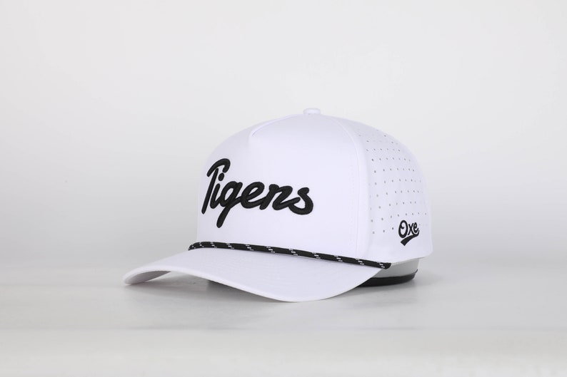 TIGERS Custom Performance Rope Hat - White - Etsy