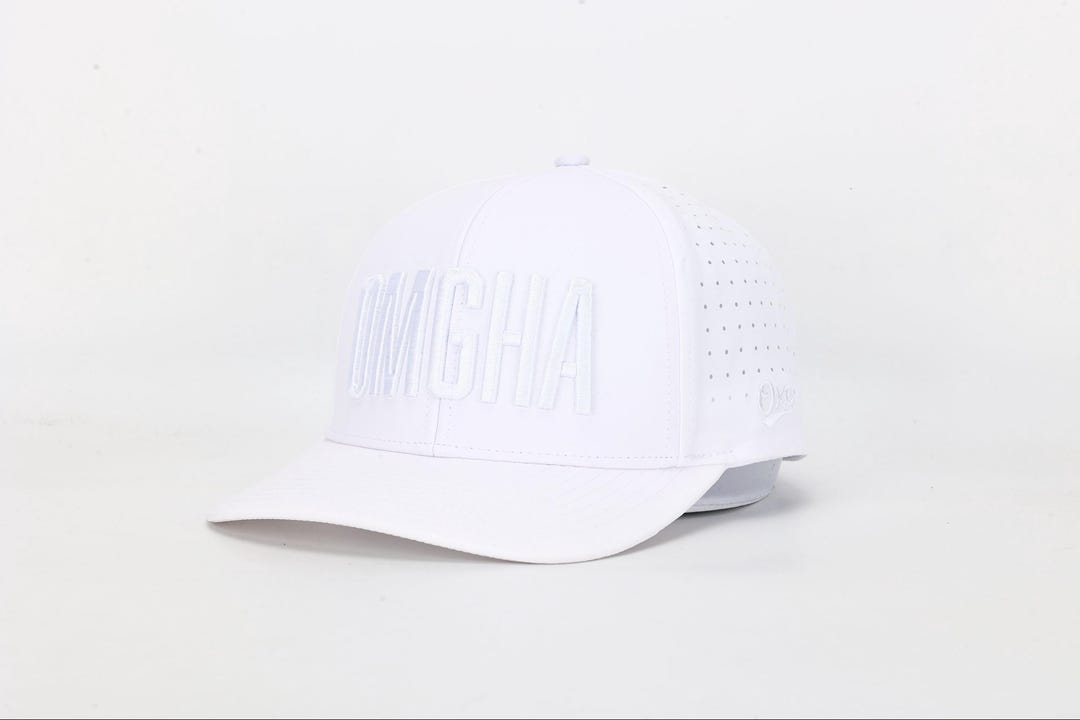 OMGHA Osseo/maple Grove Custom Performance Hat - White on White - Etsy