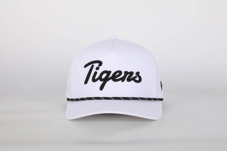 TIGERS Custom Performance Rope Hat - White - Etsy