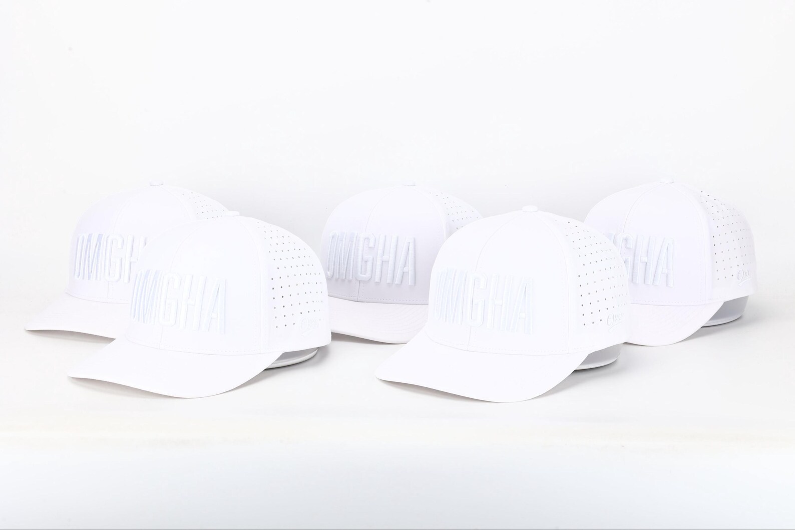 OMGHA Osseo/maple Grove Custom Performance Hat - White on White - Etsy