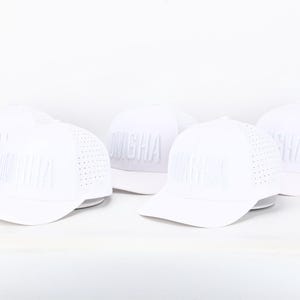 OMGHA Osseo/maple Grove Custom Performance Hat - White on White - Etsy