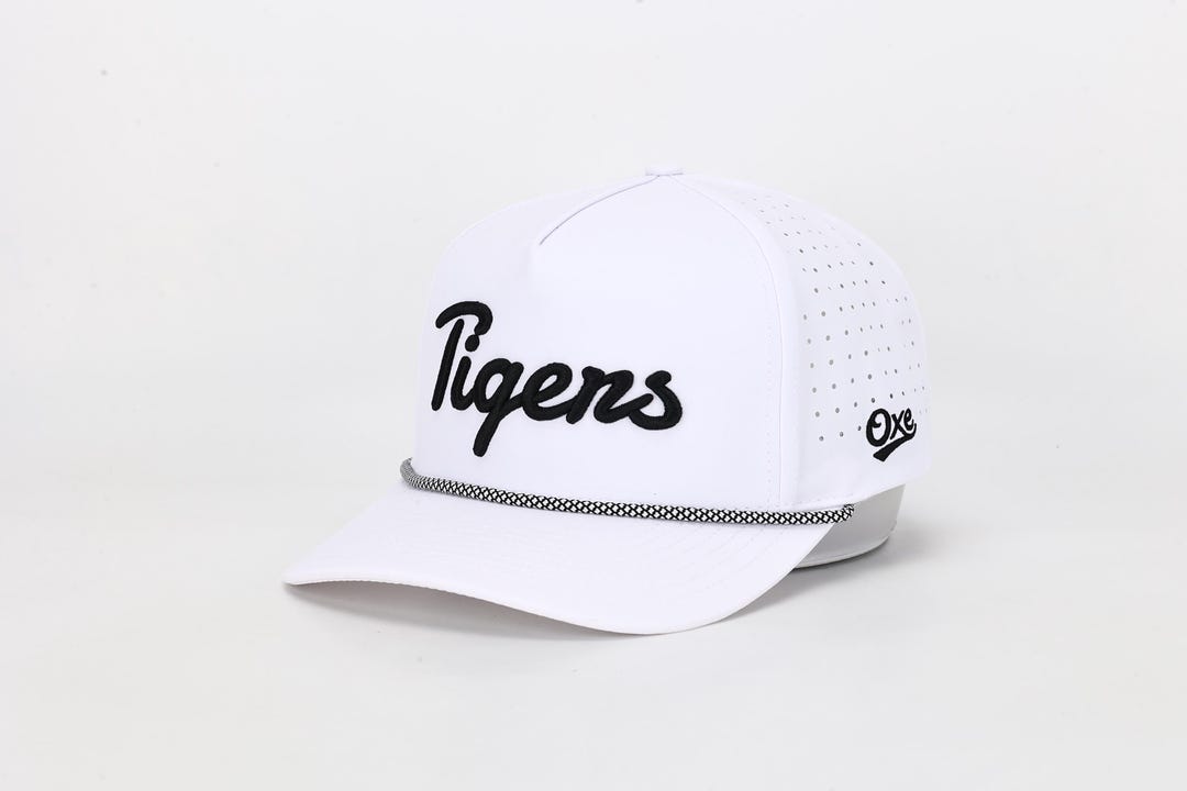 TIGERS Custom Performance Rope Hat - White - Etsy
