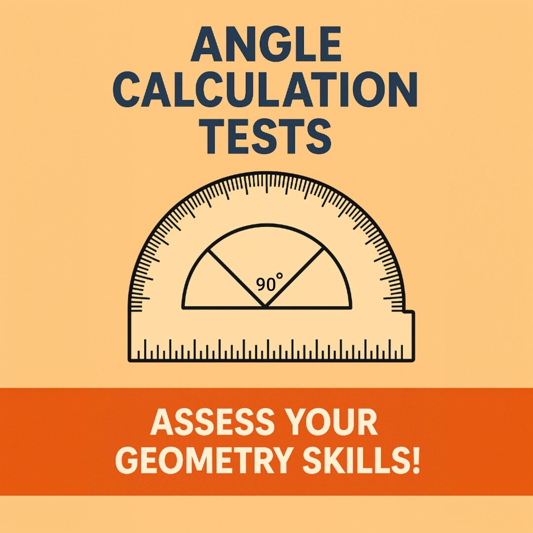 Angle Calculation Tests – Printable Practice Sheets - 75 Questions ...