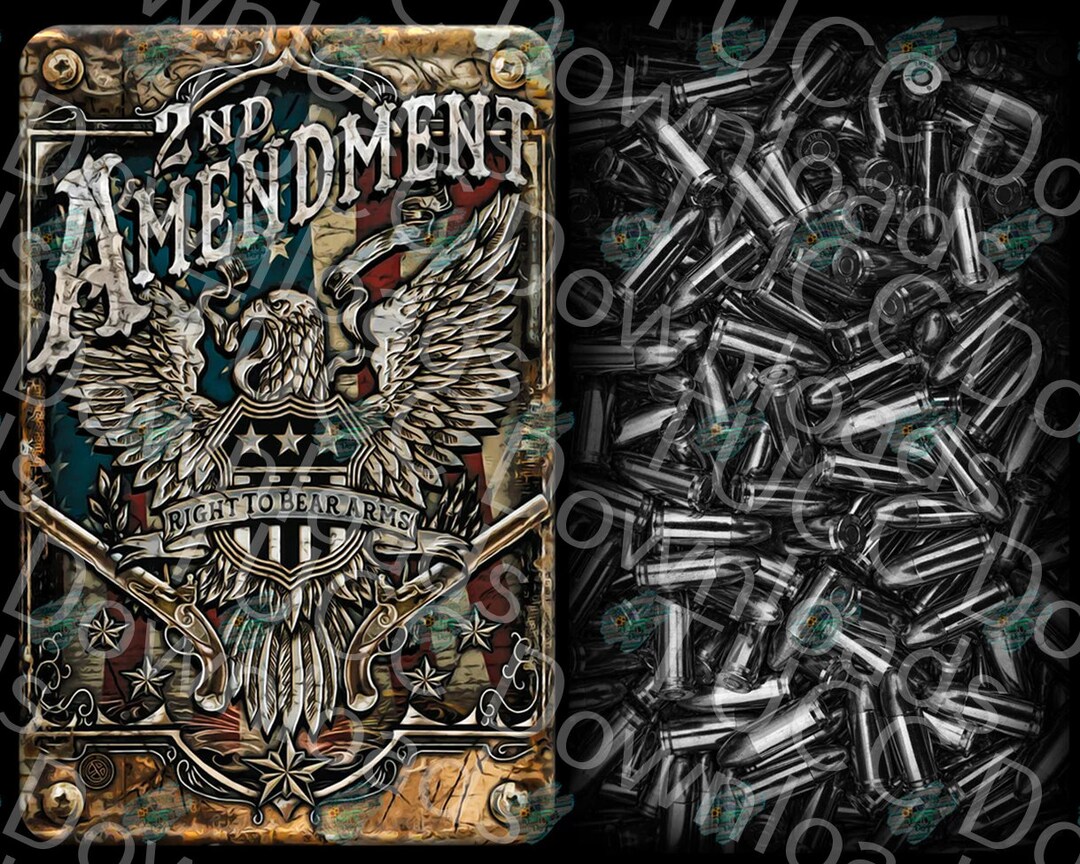 2A Tumbler Wrap, 2nd Amendment-military Sublimations, 20 Oz. Skinny ...