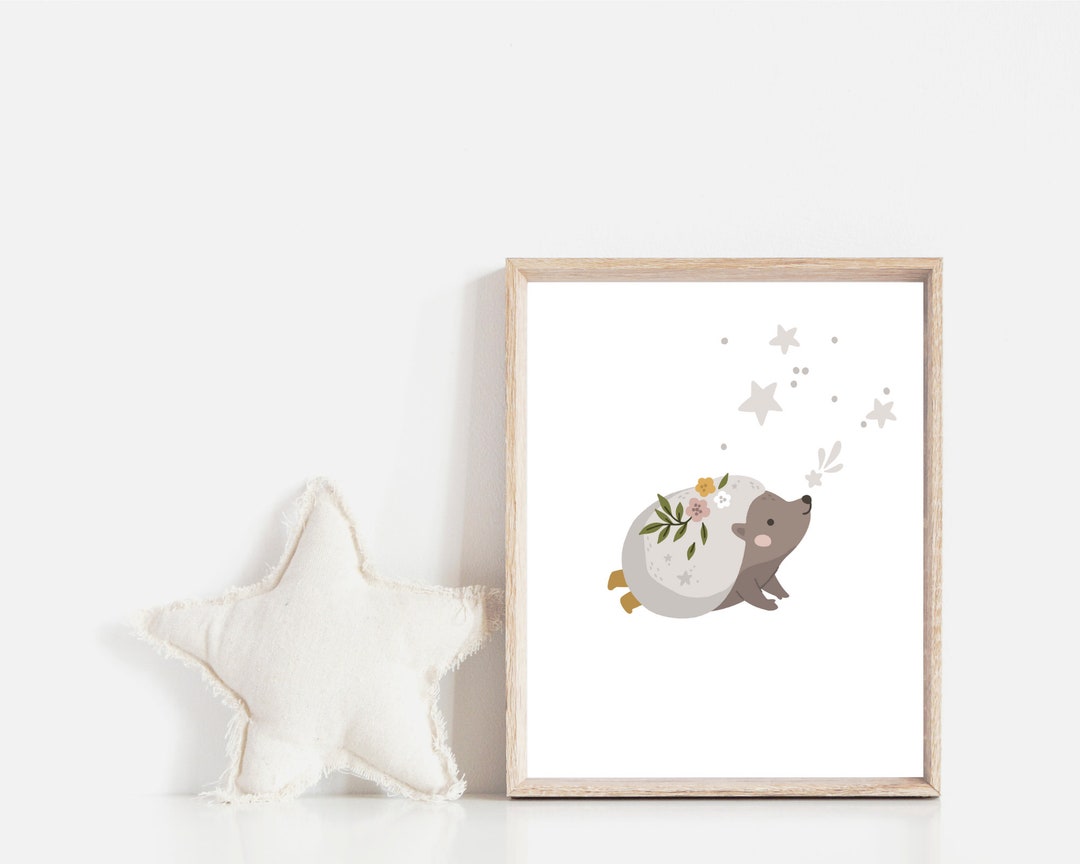 Digital Download Magical Hedgehog - Etsy