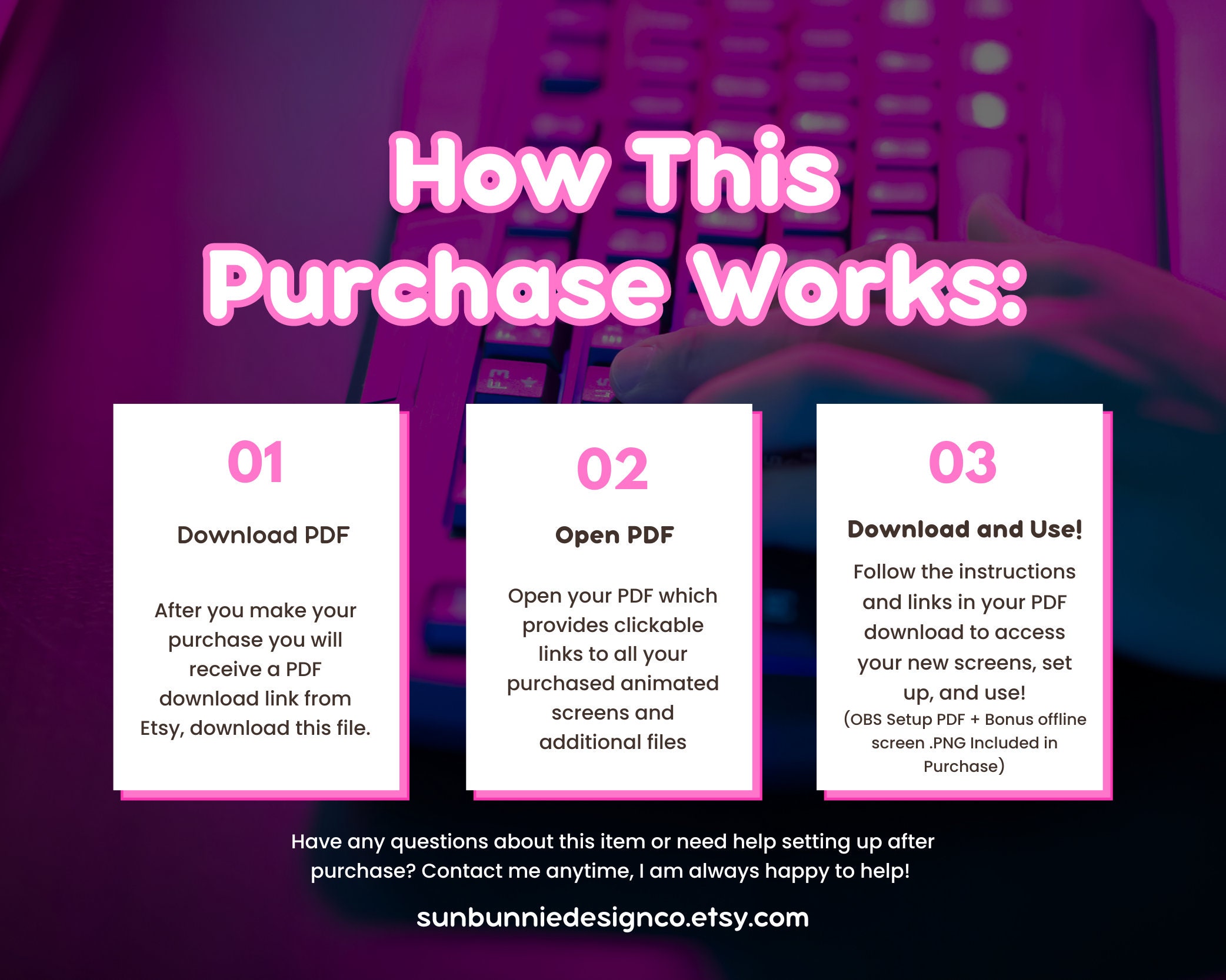 ANIMATED Twitch Screens Cute Celestial Sky / Stream Starting Soon - Be ...