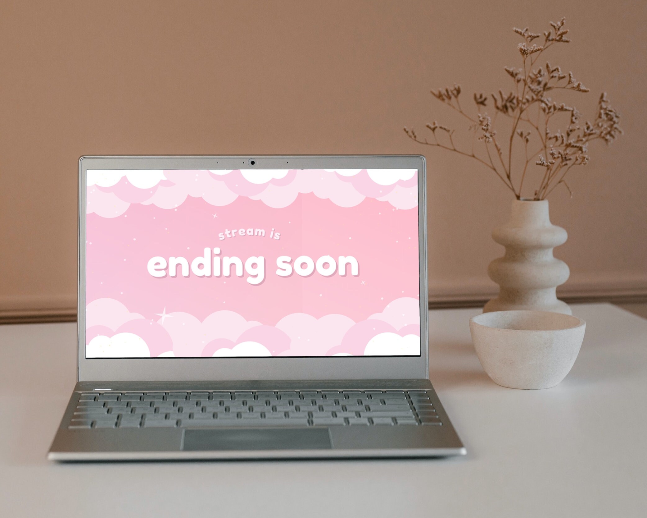 ANIMATED Twitch Screens Pastel Cute Clouds / Stream Starting Soon Be ...